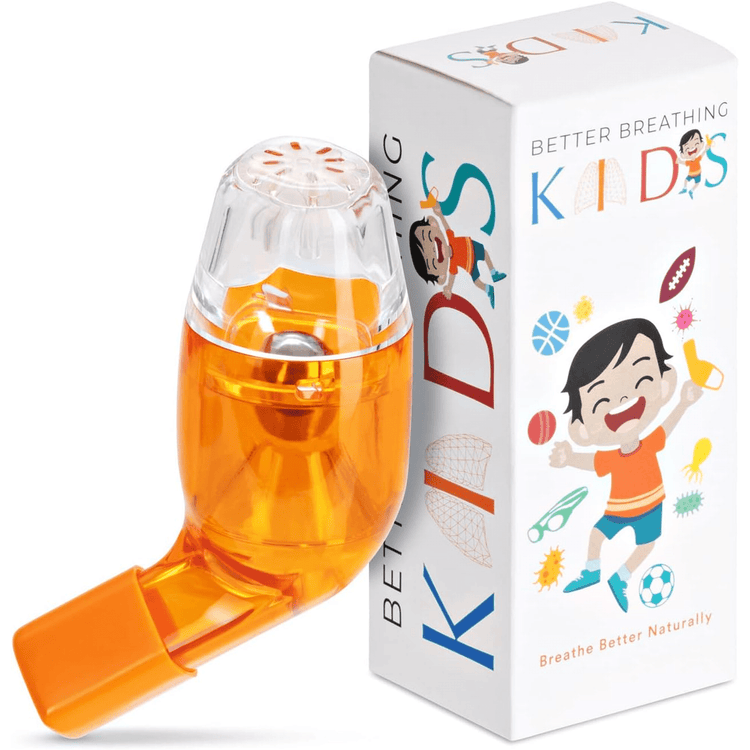 Better Breathing Kids AirPhysio Natural Lung Exerciser Trainer Device ...